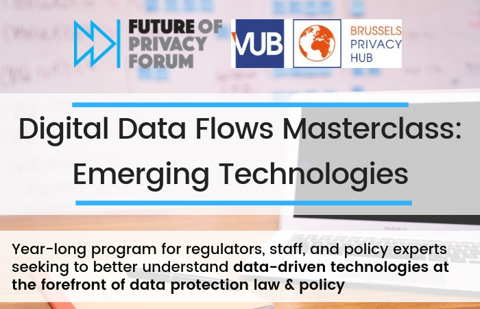 Digital Data Flows Masterclass: Emerging Technologies - Future of ...