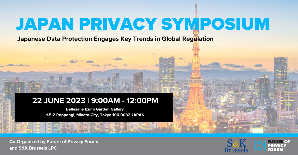 Japan Privacy Symposium 2023 - Future of Privacy Forum