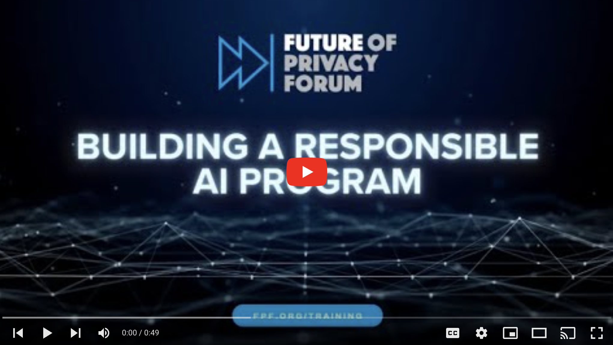 Building a Responsible AI Program | Future Privacy Forum - March 11, 2025