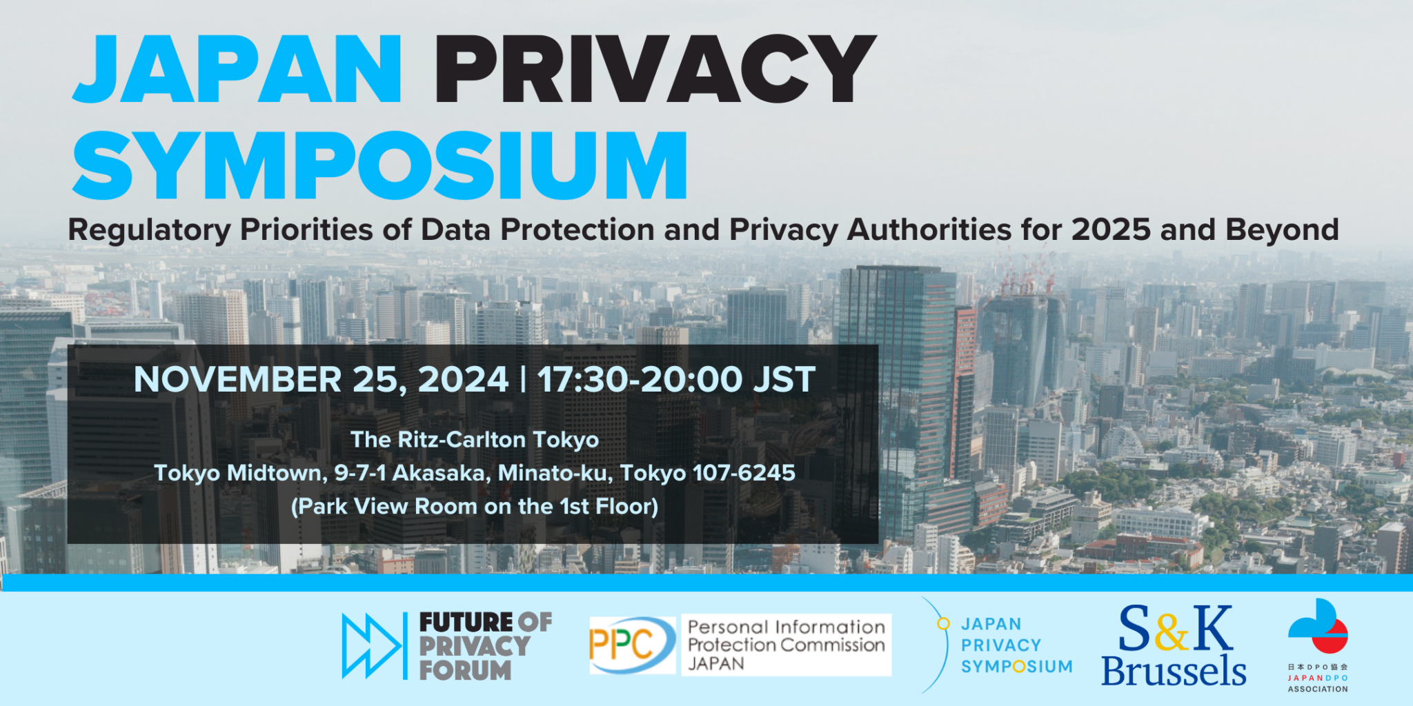 Japan Privacy Symposium: Regulatory Priorities of Data Protection and ...